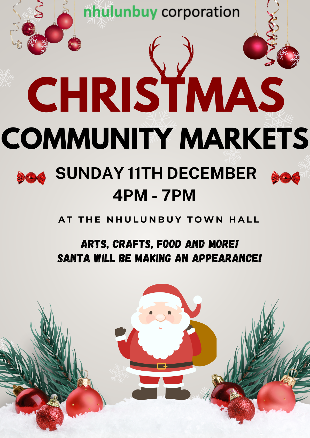 2022 Christmas Community Markets | Nhulunbuy Corporation